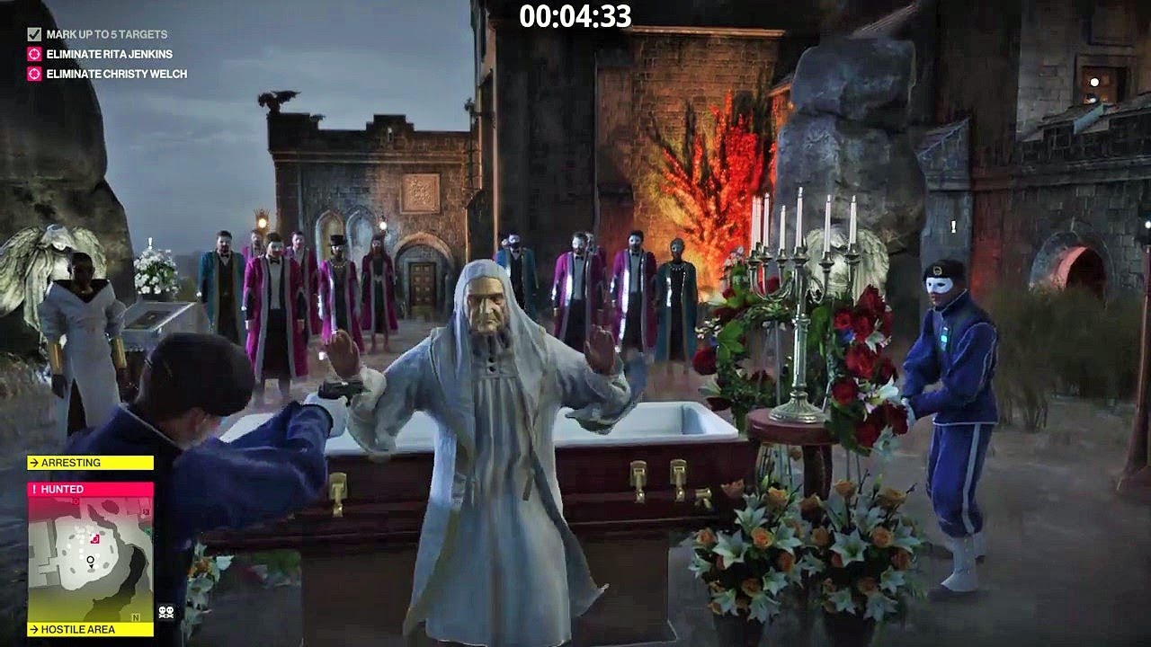 HITMAN 2 - Funeral without the musician - YouTube