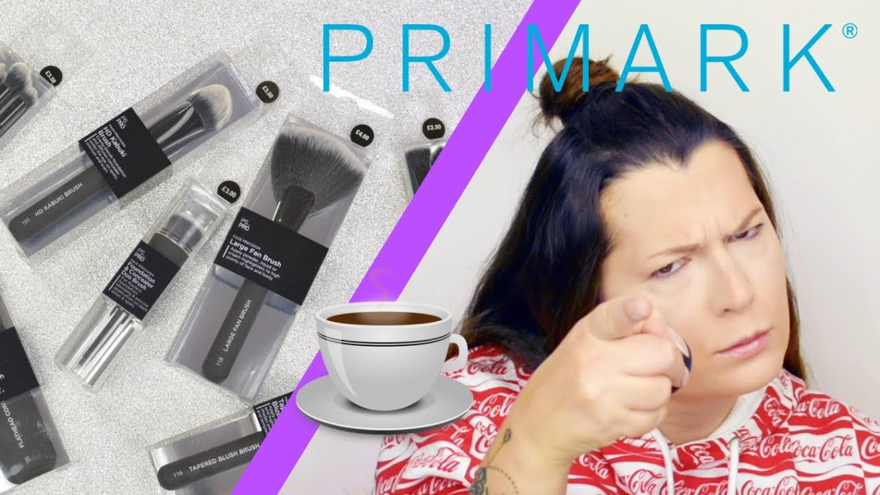 makeup test: Primark PS Pro Brushes - Primark Haul - YouTube