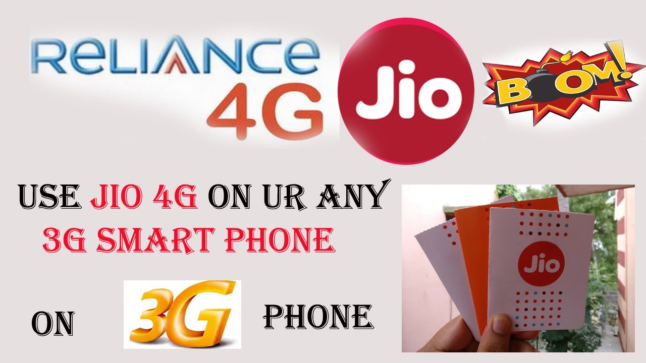 How to Use reliance jio 4G sim in any 2g/3g mobile phone - YouTube