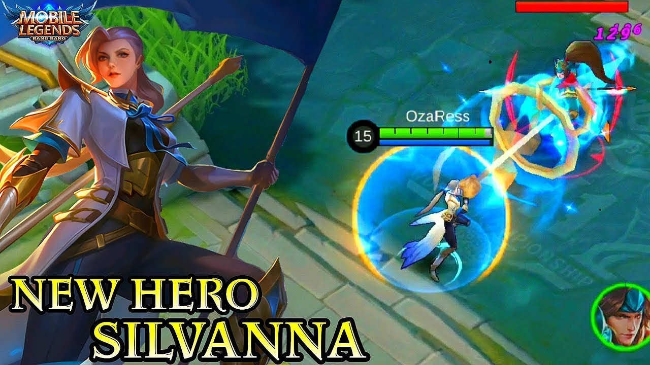 Top global 1 hero silvanna mobile legend | Silvanna First GamePlay ...