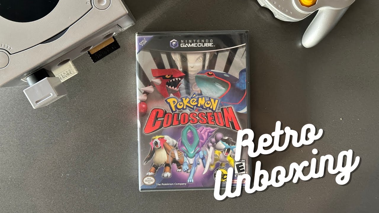 Pokemon Colosseum | Gamecube Retro Unboxing - YouTube