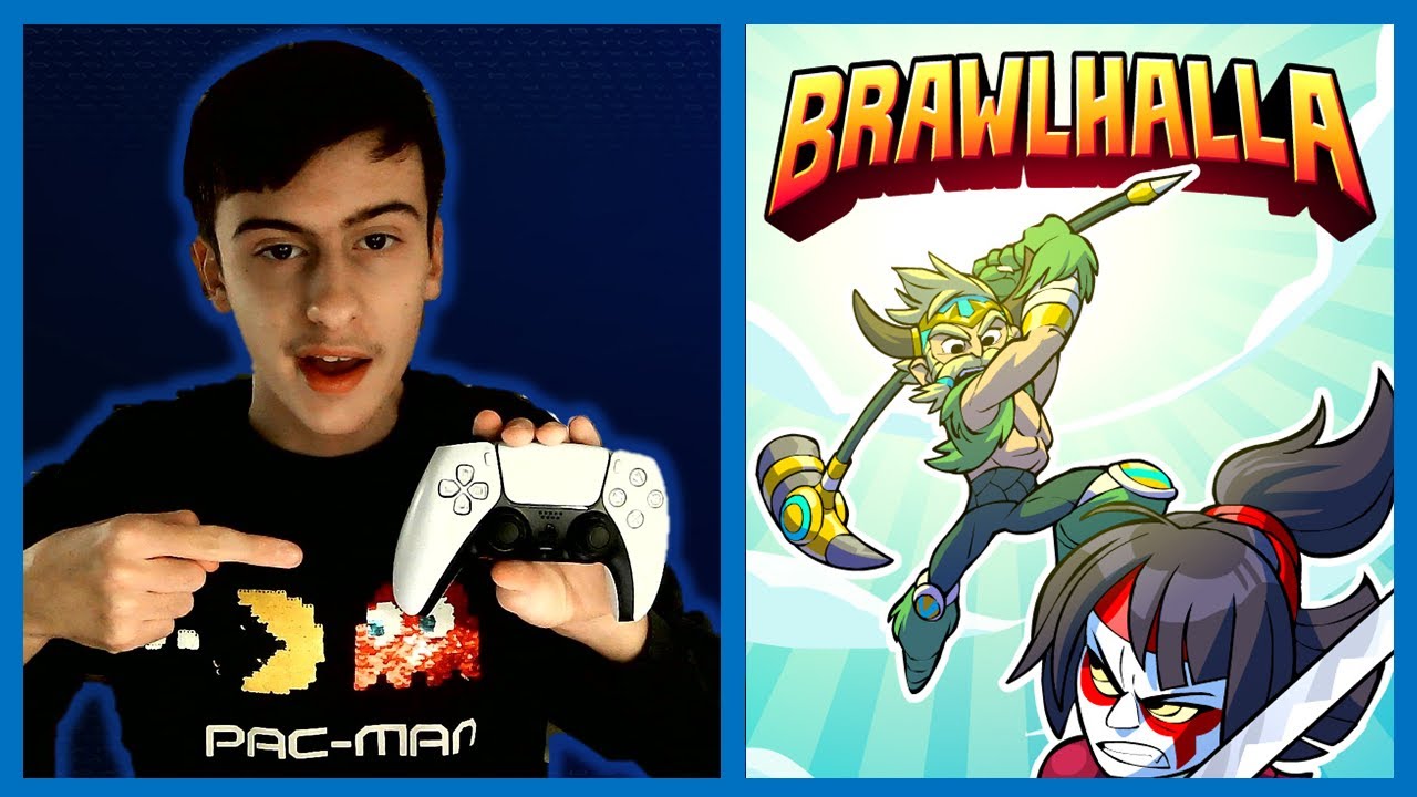 Je test la DualSense de la PS5 sur Brawlhalla !! - YouTube