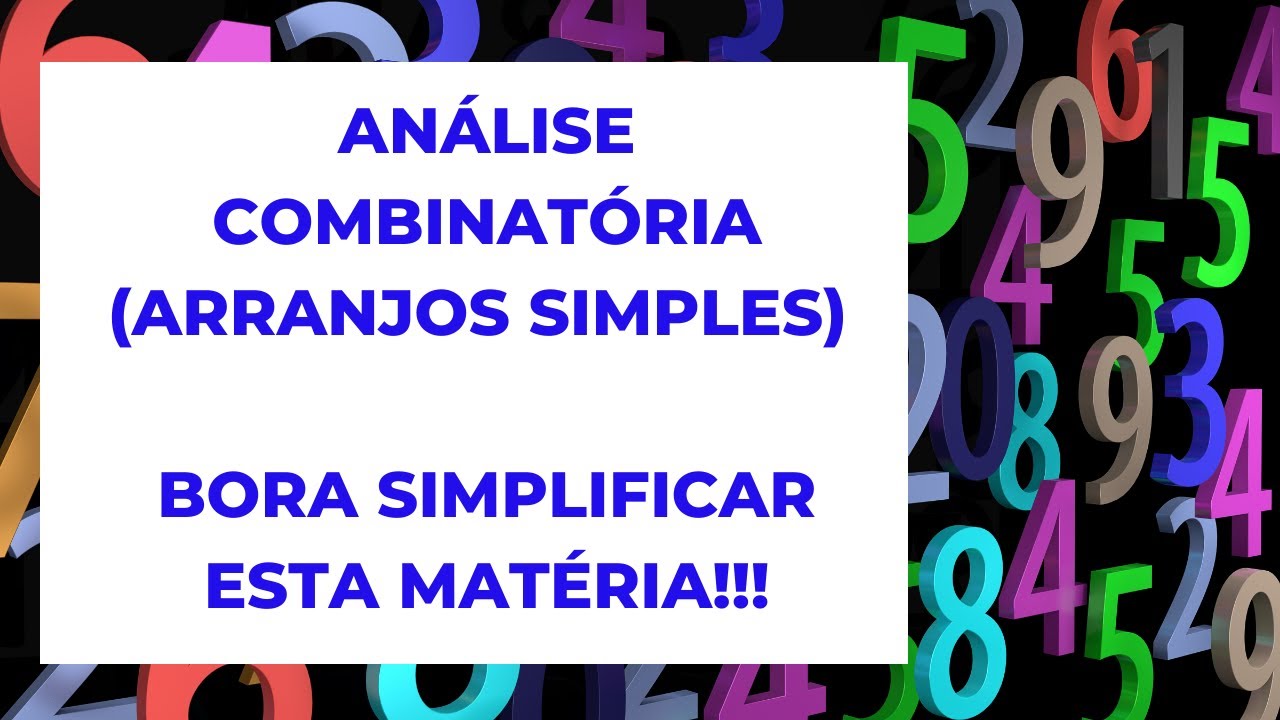 analise combinatoria arranjo simples.EXERCICIO DE ANALISE COMBINATORIA ...