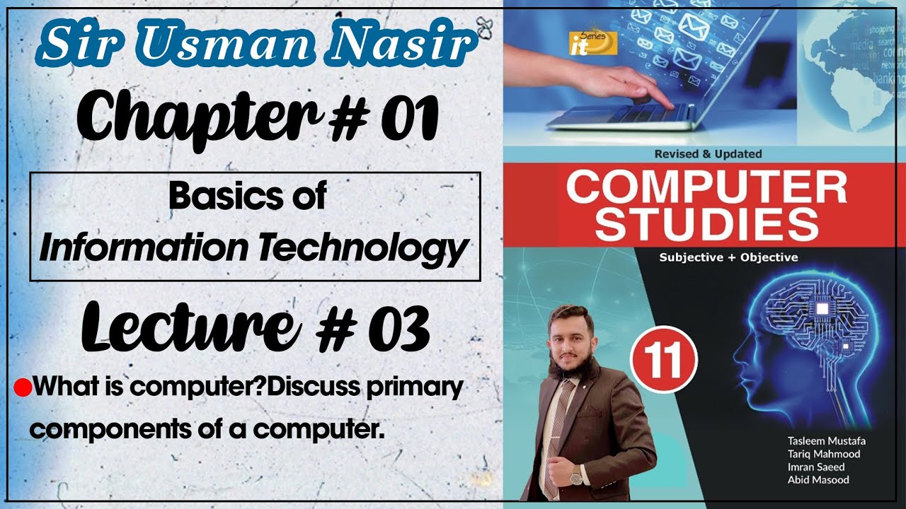 Computer and its primary components @educationuptoclass12 - YouTube