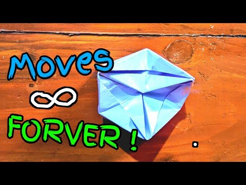 How To Make a Paper Moving Flexagon | Moves Forver #howtomake # ...