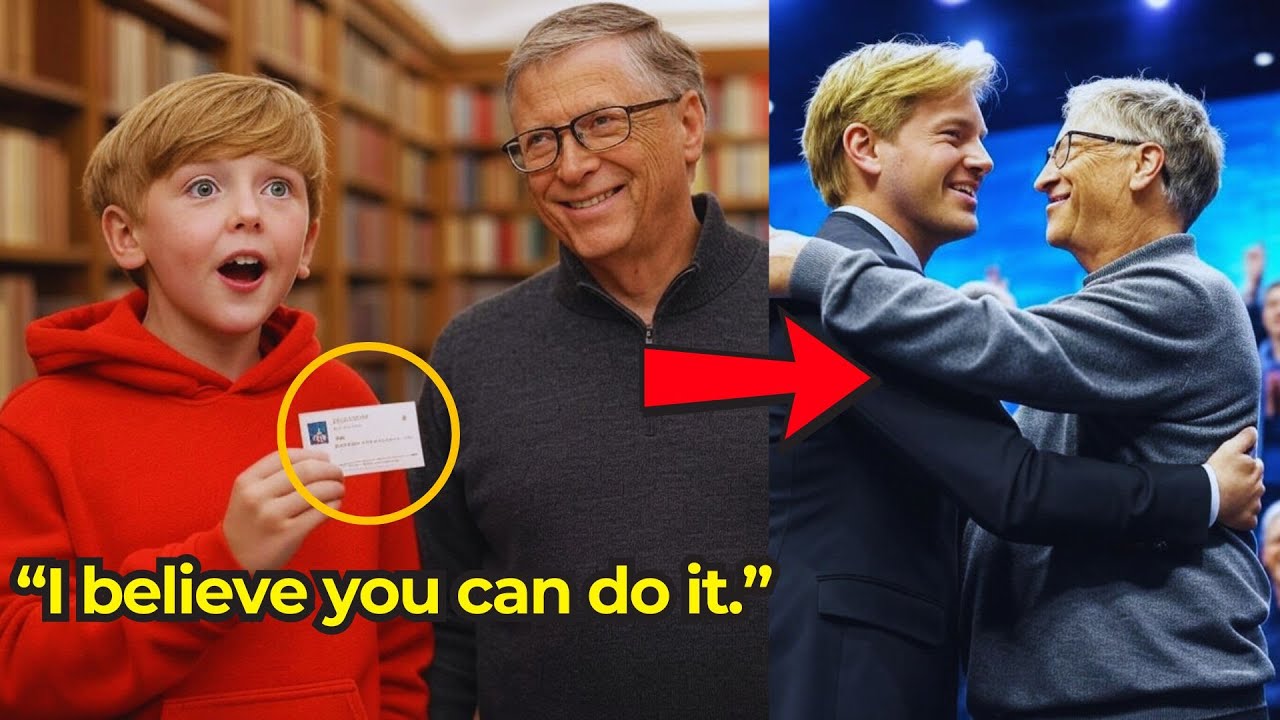 Bill Gates Approaches the Boy; You Won't Believe What Happens Next ...