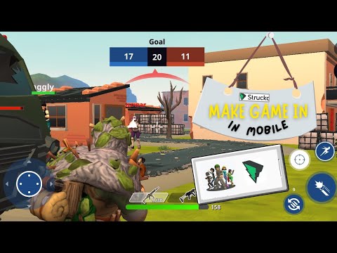 Create a Game Without Coding in MOBILE || FREE GAME MAKER STRUCKD ...