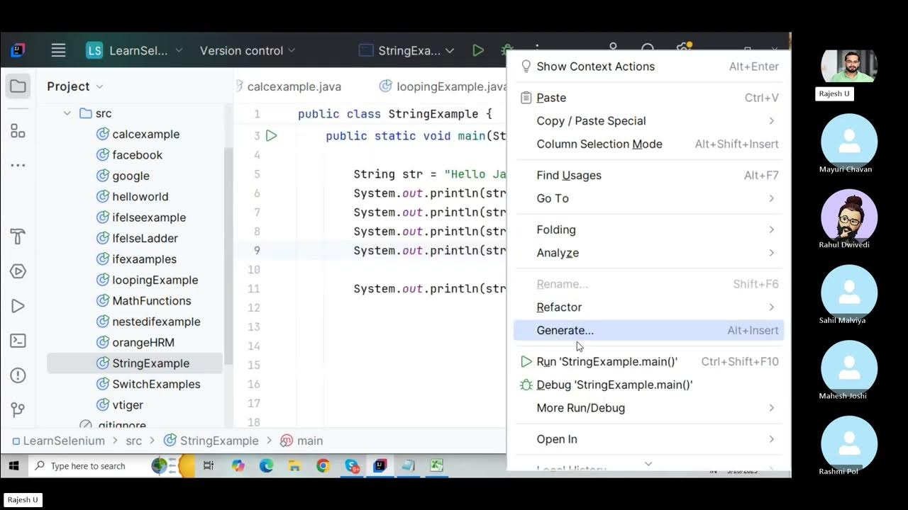 Java String Functions - YouTube