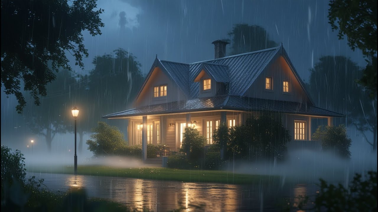 "Heavy Rain at Night | Sleep Deep & Wake Up Refreshed - YouTube