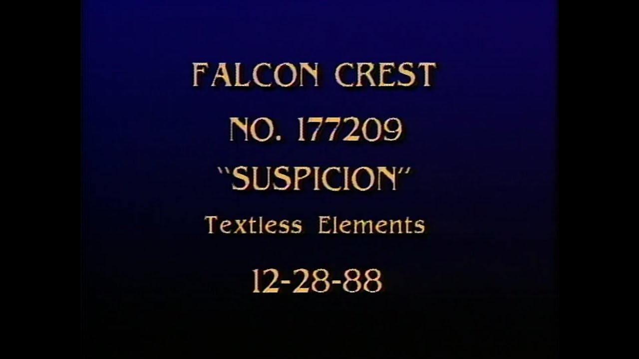 Slate/Falcon Crest Intro/Credits (Textless, 1988) - YouTube