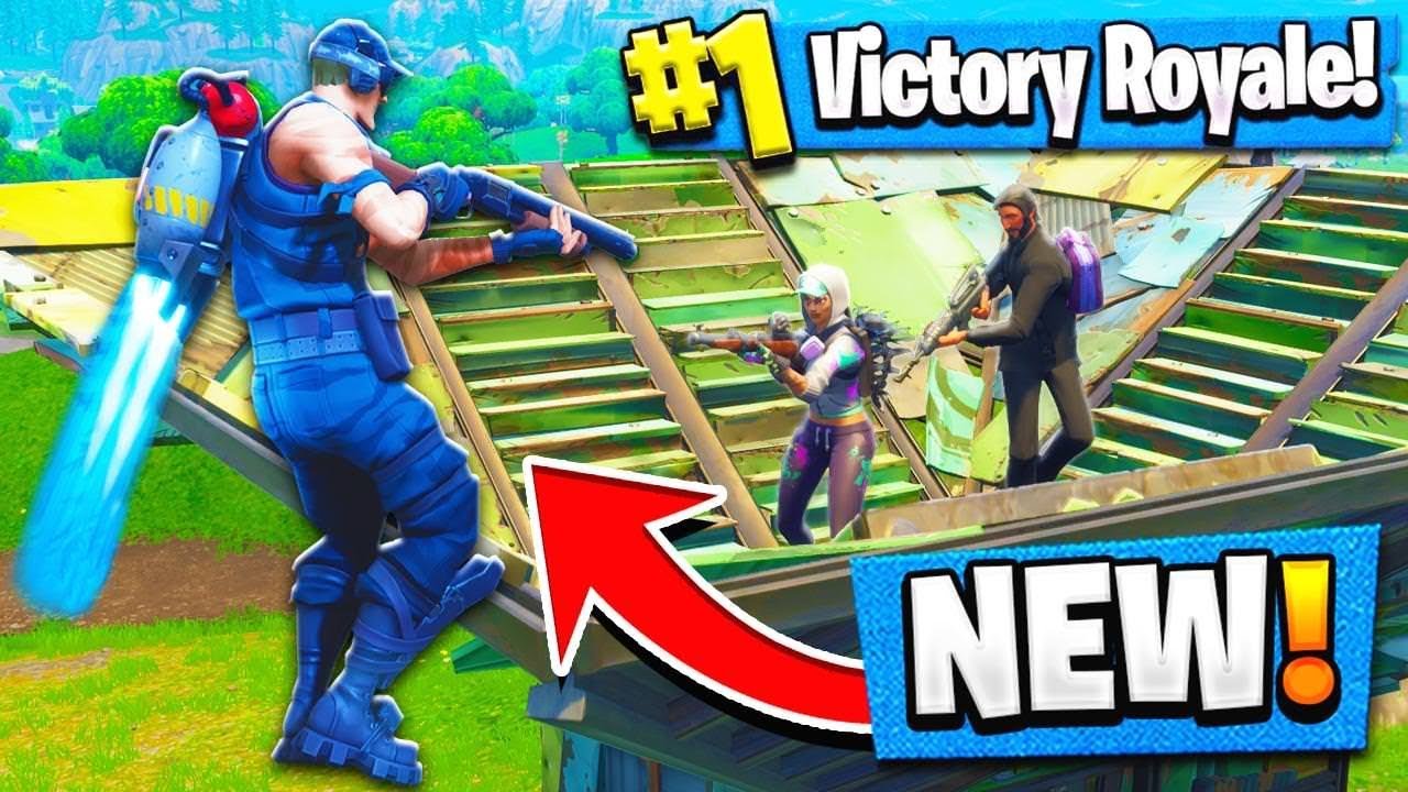 FLYING IN FORTNITE?! *NEW* - YouTube