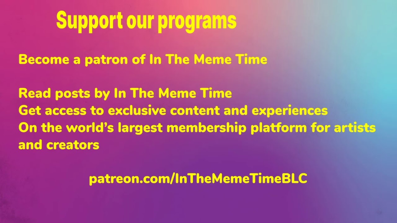 In The Meme Time - July 31, 2020 - YouTube