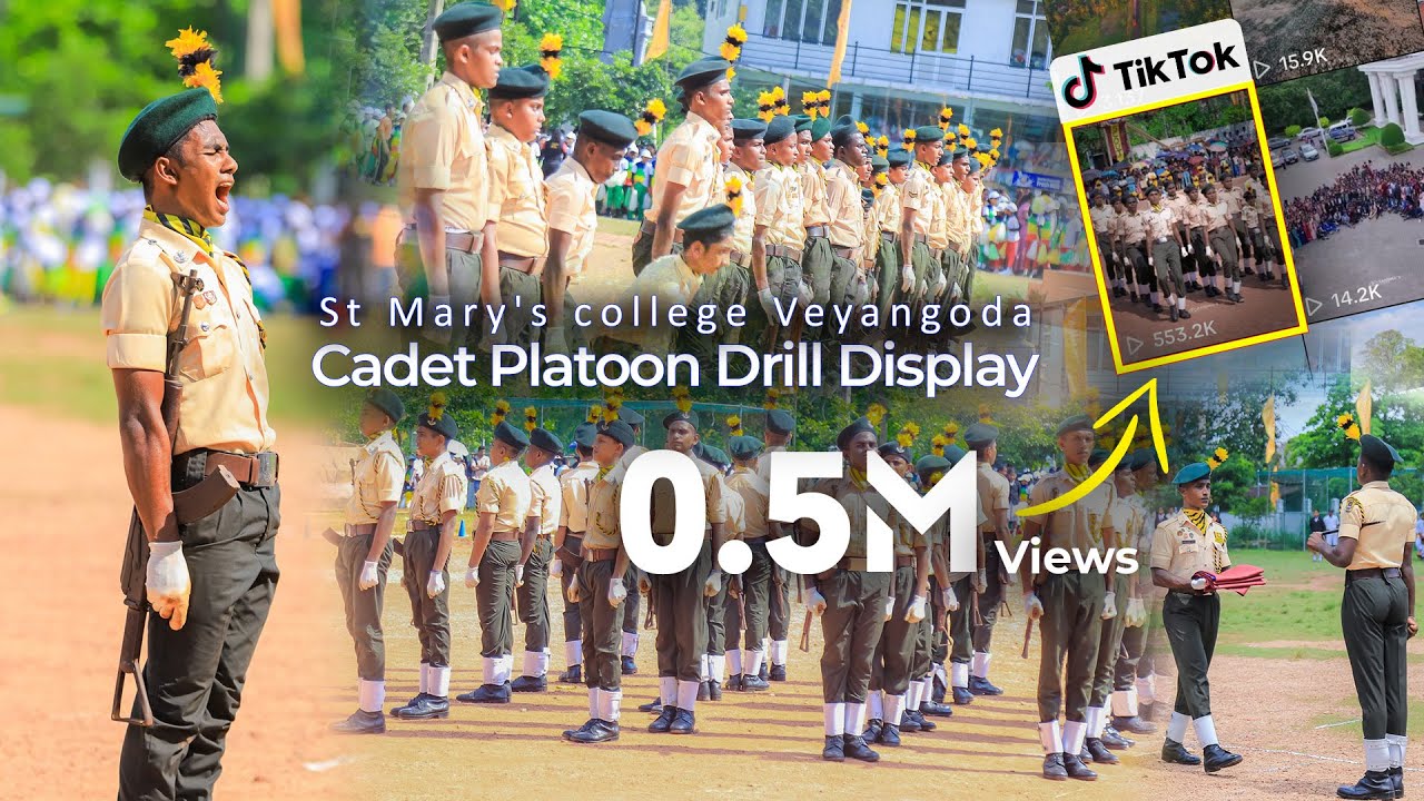 Cadet Platoon Drill Display | Interhouse Sports-meet - 2024 | St Mary's ...