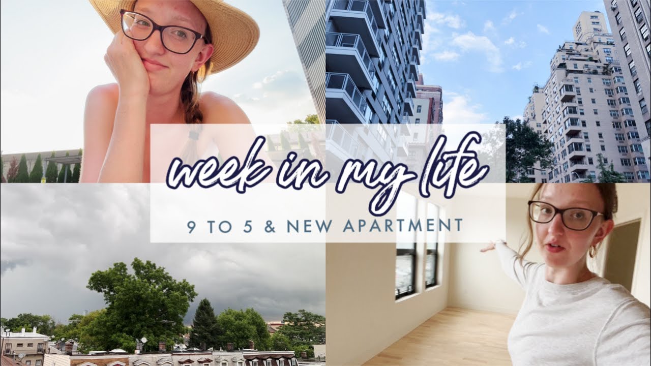 WORK WEEK IN MY LIFE || Corporate 9-5 & Looking at a New Apartment ...