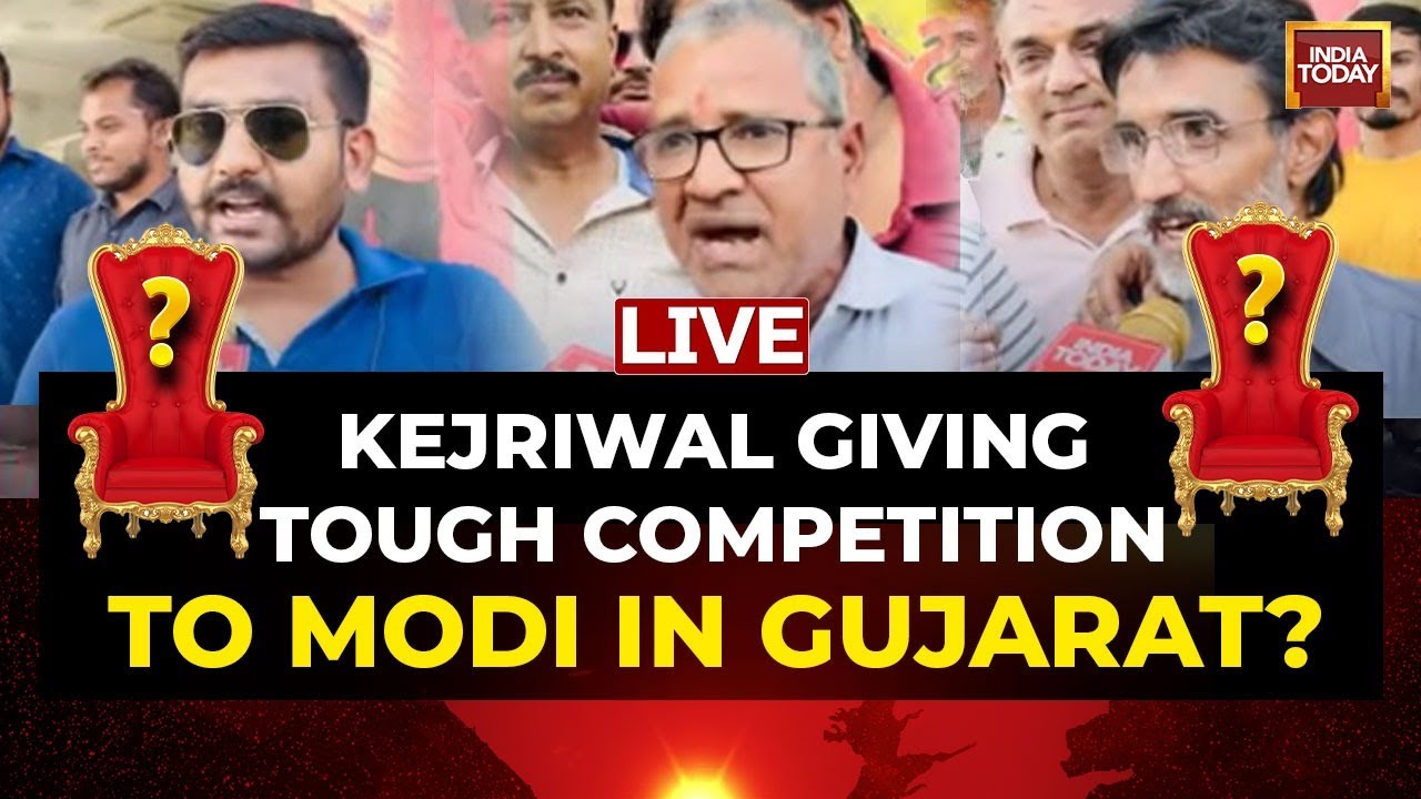 Gujarat Election Live | What People Of Gujarat Think About Kejriwal ...