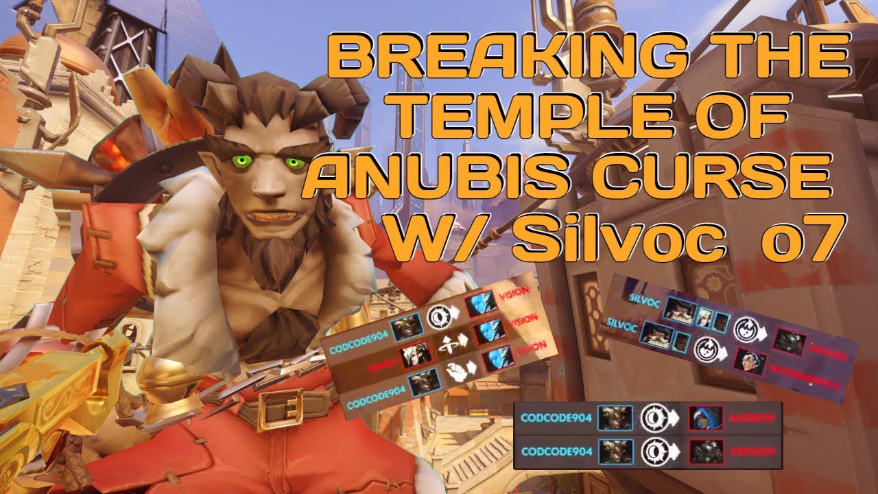 Breaking The Temple of Anubis Curse FINALLY w/ Silvoc Ez Farms - YouTube
