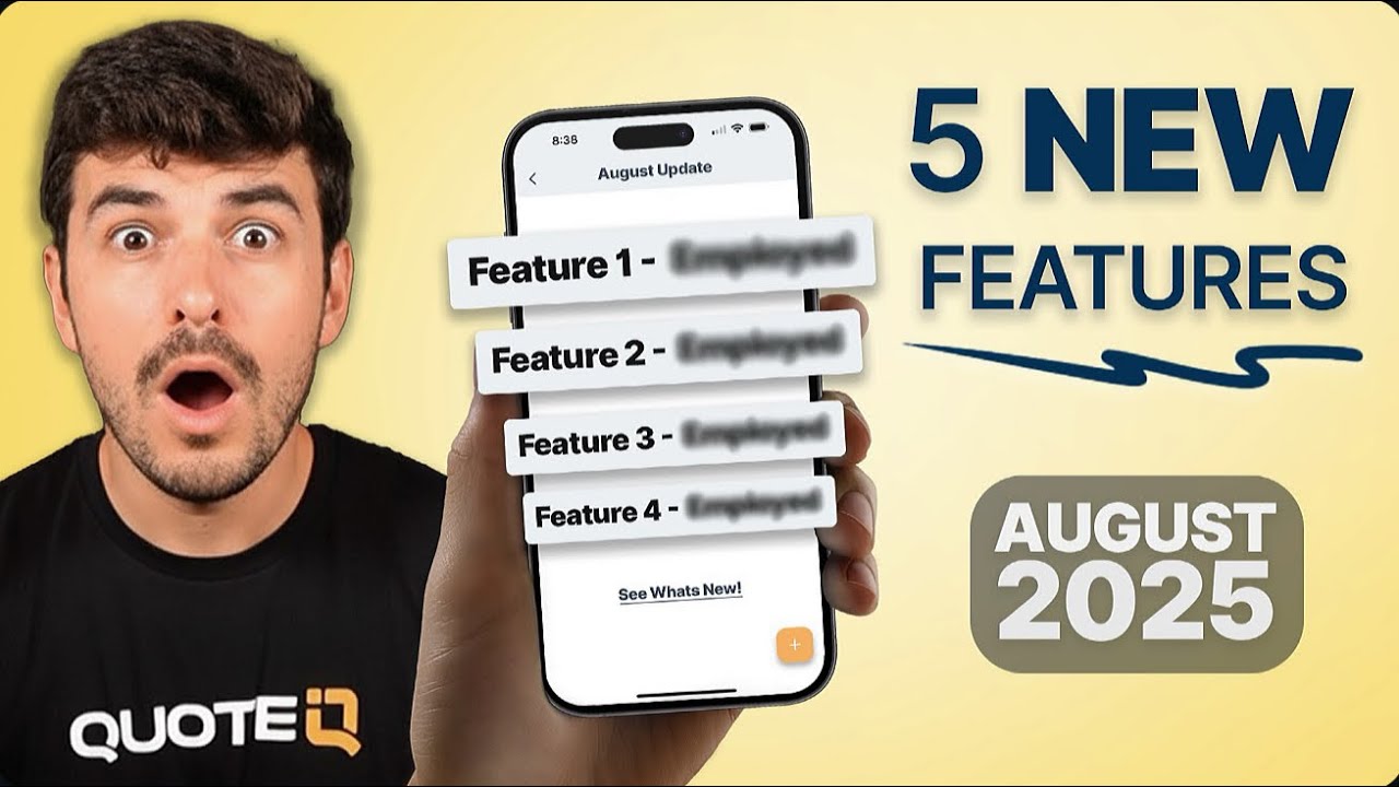5 New QuoteIQ Features (August 2025 Update) - YouTube
