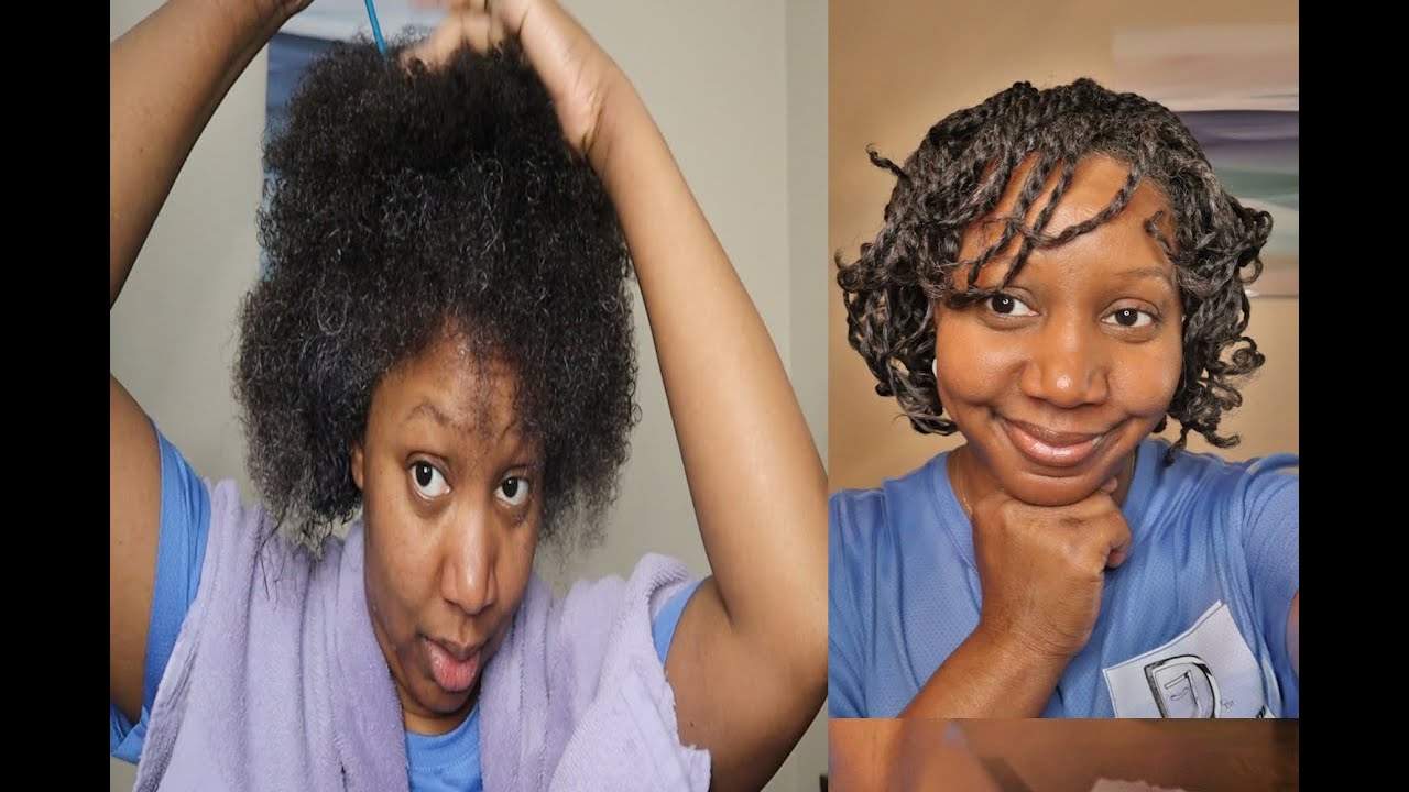 4C Natural Hair Tutorial - YouTube