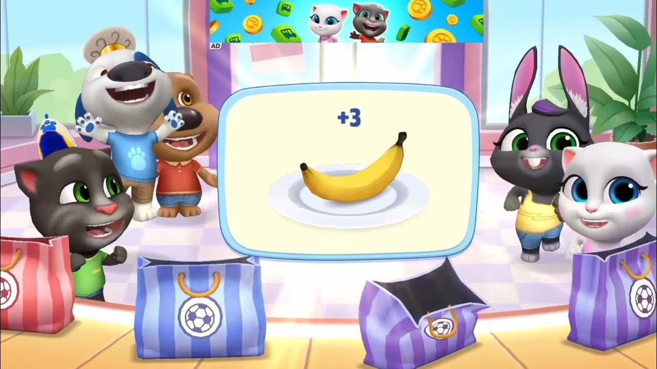 Tom talking friends shopping time || Tom talking cartoon video| Tom and ...