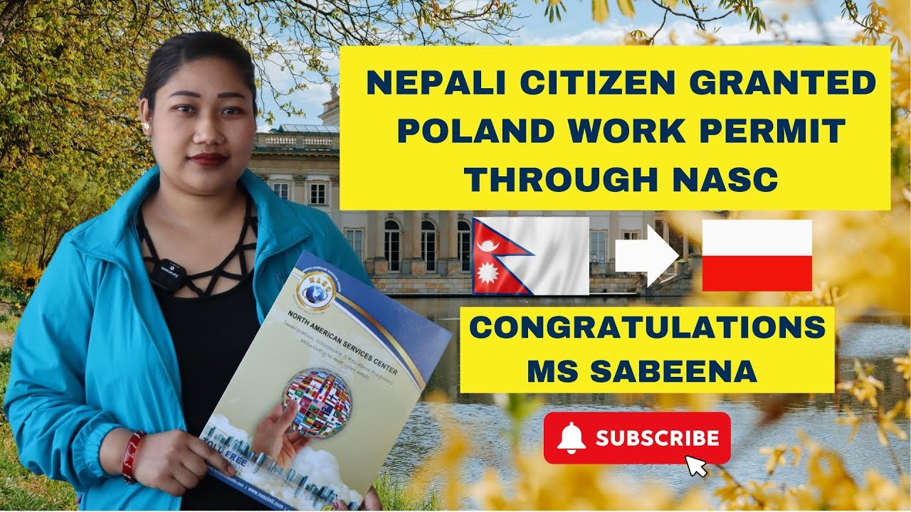Europe Awaits: Nepali Woman Secures Poland Work Permit with NASC! 🇪🇺 ...
