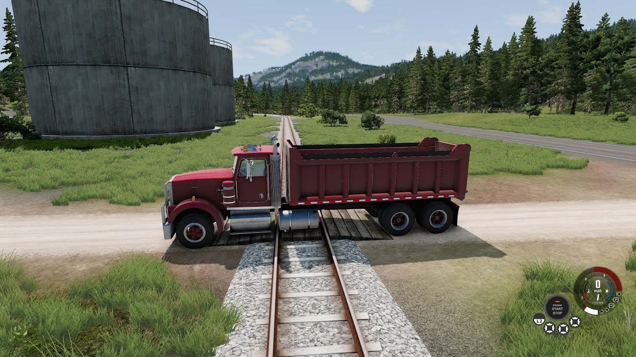 TRUCK VS TRUCK CRASHES BEAMNG.DRIVE SIMULATOR - YouTube