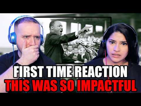 FIRST TIME REACTION TO I Have a Dream speech by Martin Luther King Jr.
