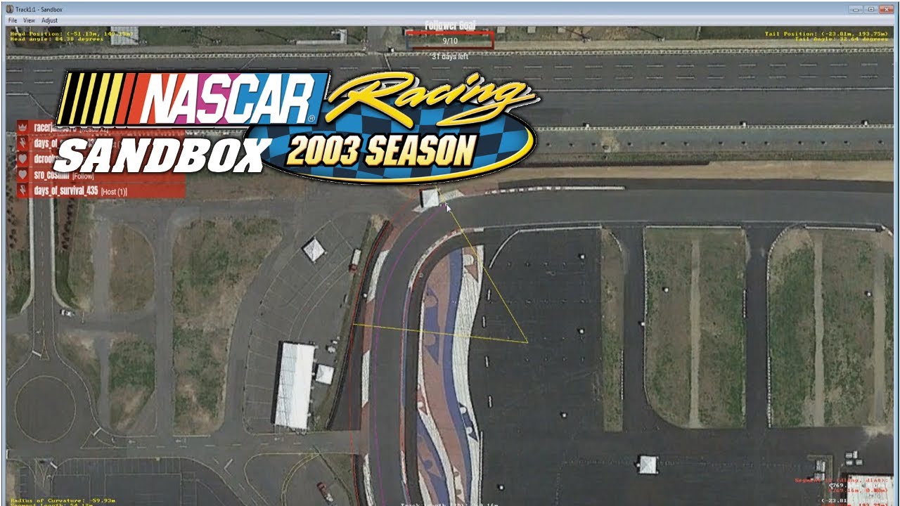 NR2003 sandbox: C Key and Mouse Pointer - YouTube