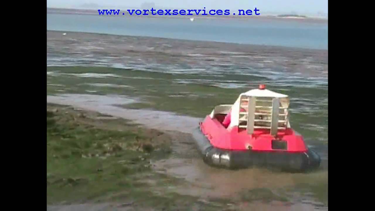 Hovercraft Vortex 3+ - YouTube