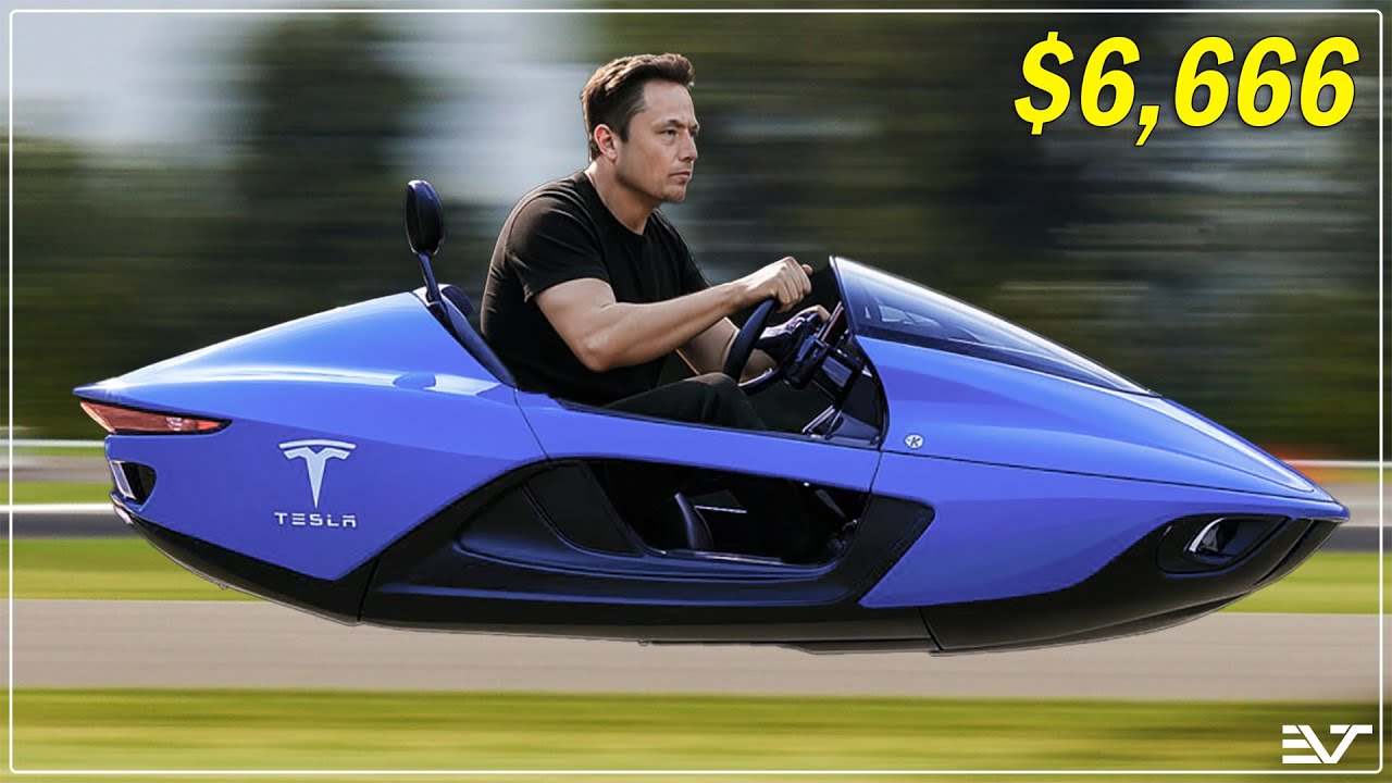 Tesla Flying Car $6,666 – Shocking First Look! Finally Announced | What ...
