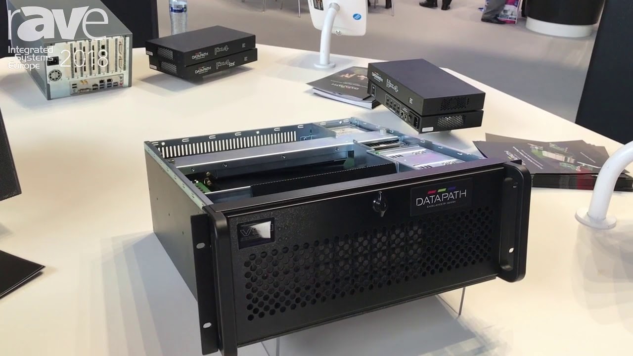 ISE 2018: Datapath Exhibits VSN Series Video Wall Controller Running ...