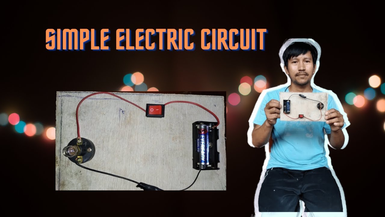 How To Make Simple Electric Circuit YouTube How To Make Simple Electric Circuit YouTube