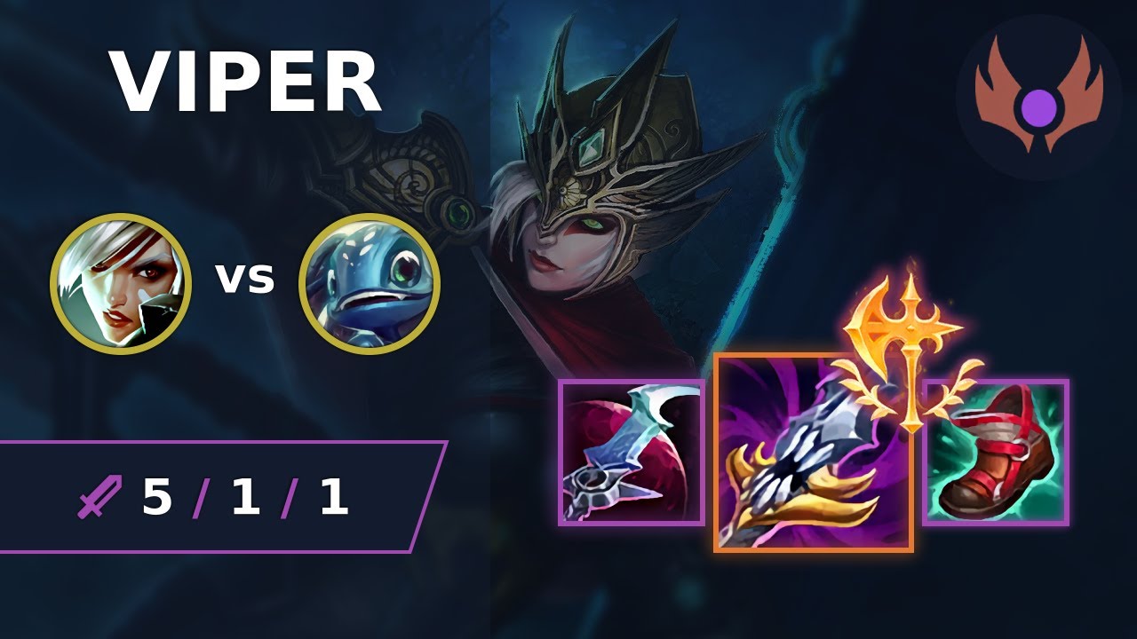 [ Viper ] Riven MID vs Fizz | NA MASTER | LOL Season 2024 - YouTube