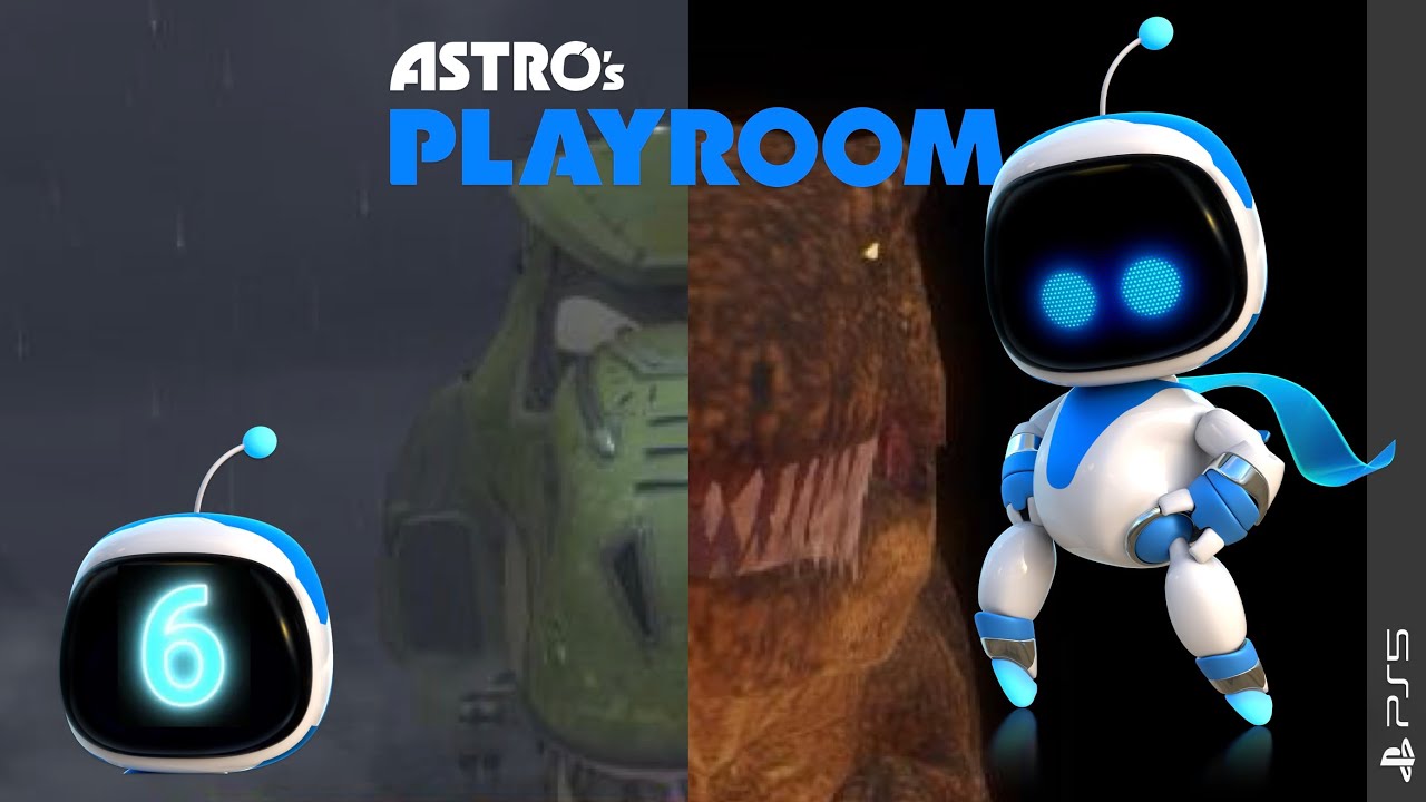 ASTRO's PLAYROOM 🤖 #6: PS 1 T-Rex Demo Boss Battle - YouTube