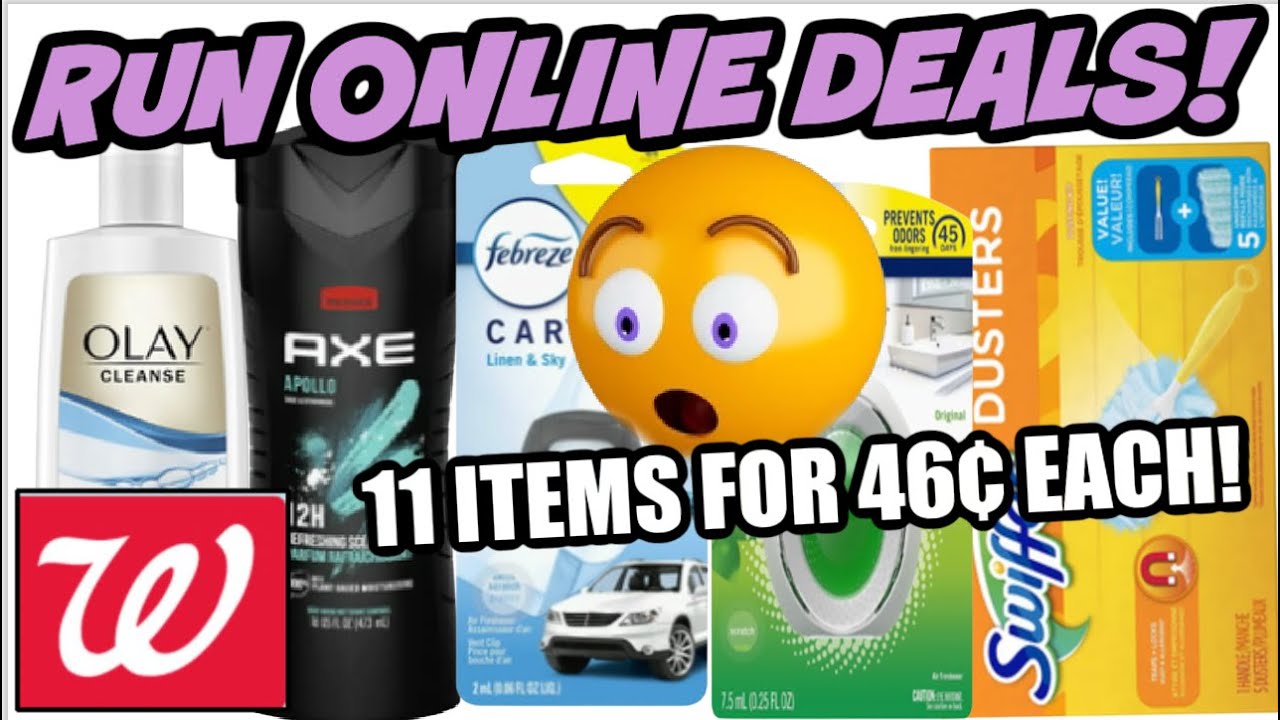 WALGREENS ONLINE DEALS (7/30 - 8/5) | AXE, OLAY, SWIFFER ONLY 46¢ EACH ...