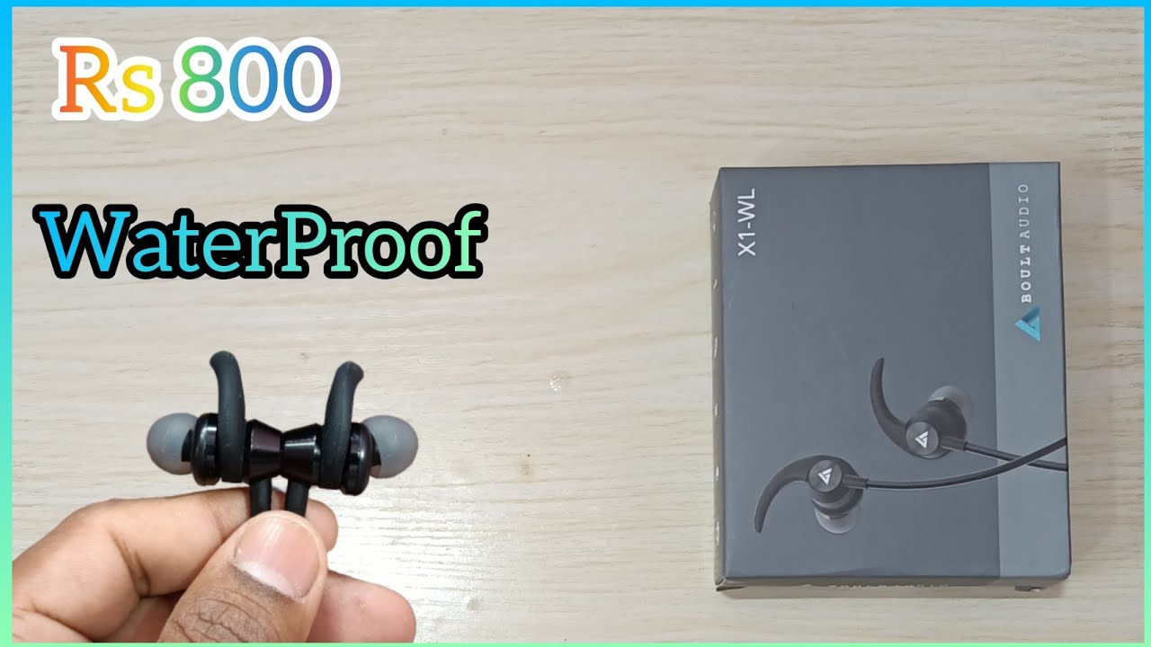 Boult Audio Pro Bass wireless earphone Unboxing | Reviews - YouTube