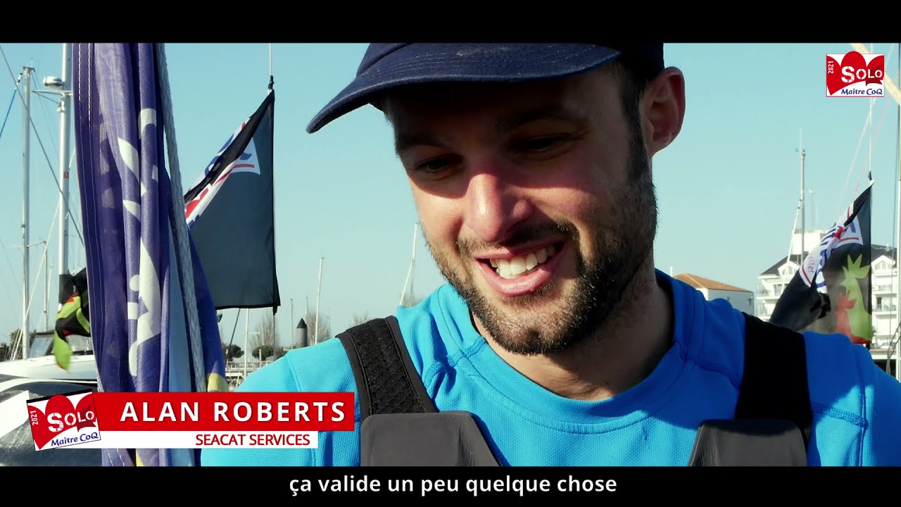 Alan Roberts remporte la première course - YouTube