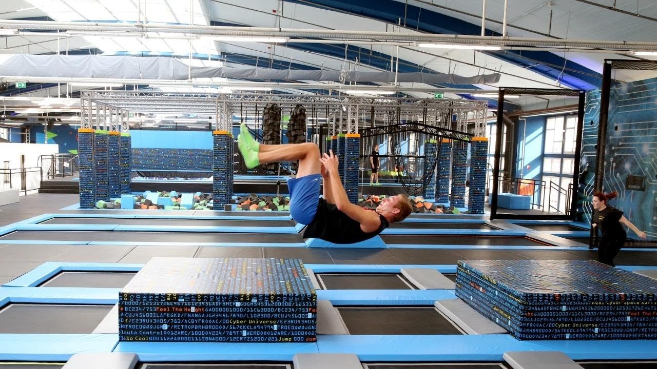 Cyberjump Trampoline parks - YouTube