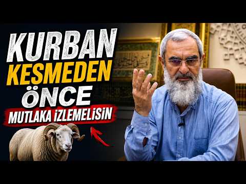 Kurban Kesmeden Önce Mutlaka İzlemelisin | İşte Teslimiyet #nureddinyıldız