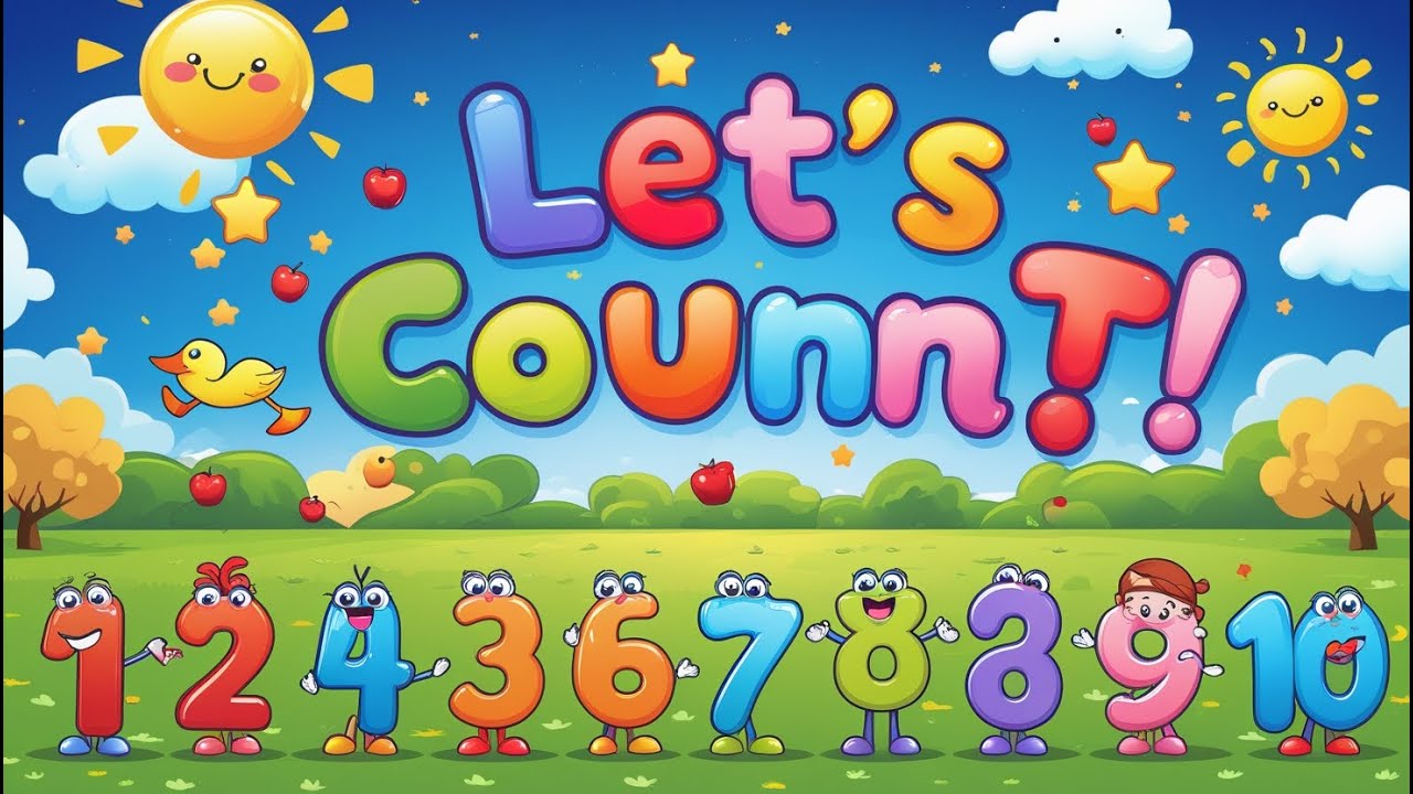 Count With Me | Fun Counting Compilation for Kids | Numbers 1 to 20 ...