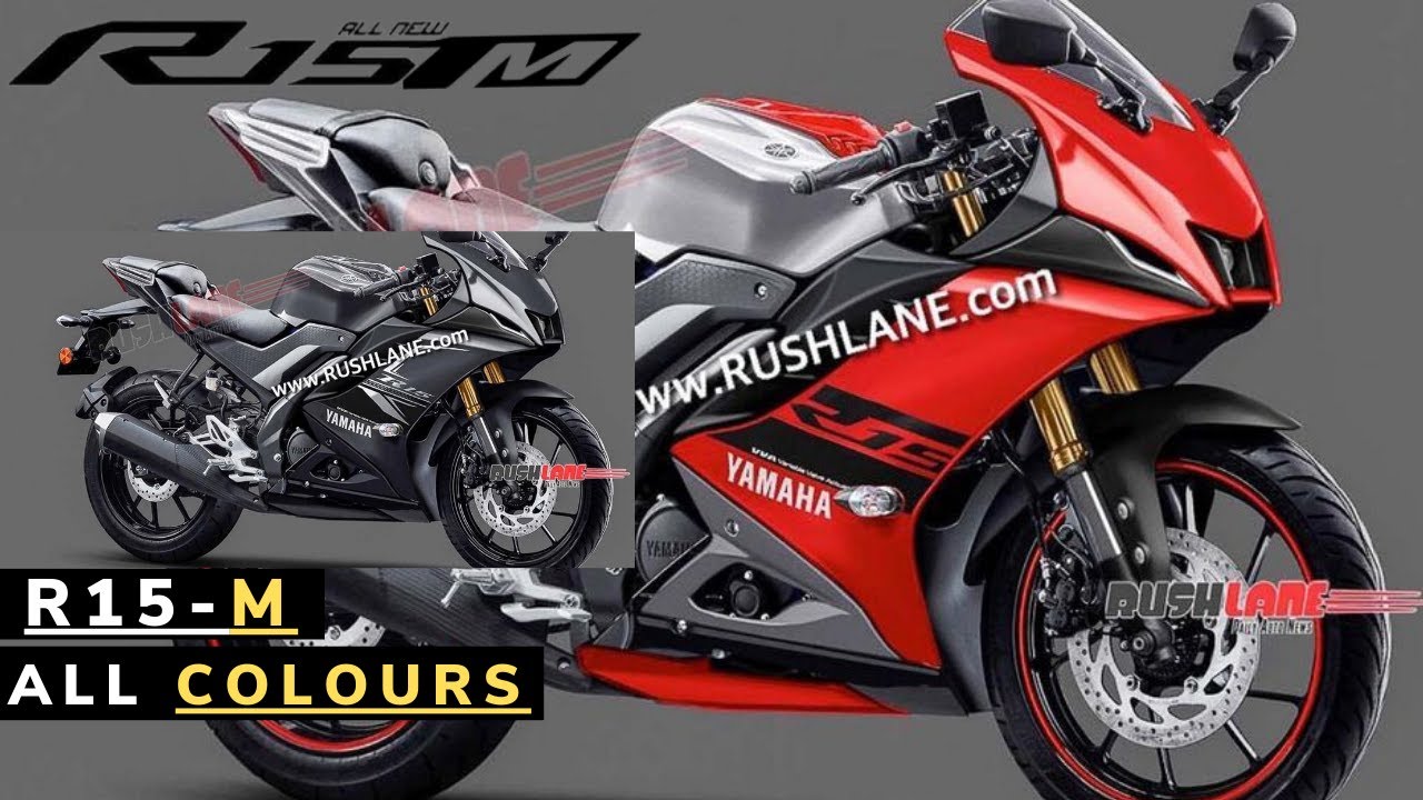 Finally Yamaha R15 M All Colors Are Here! Red, Dark Knight Black भी ...