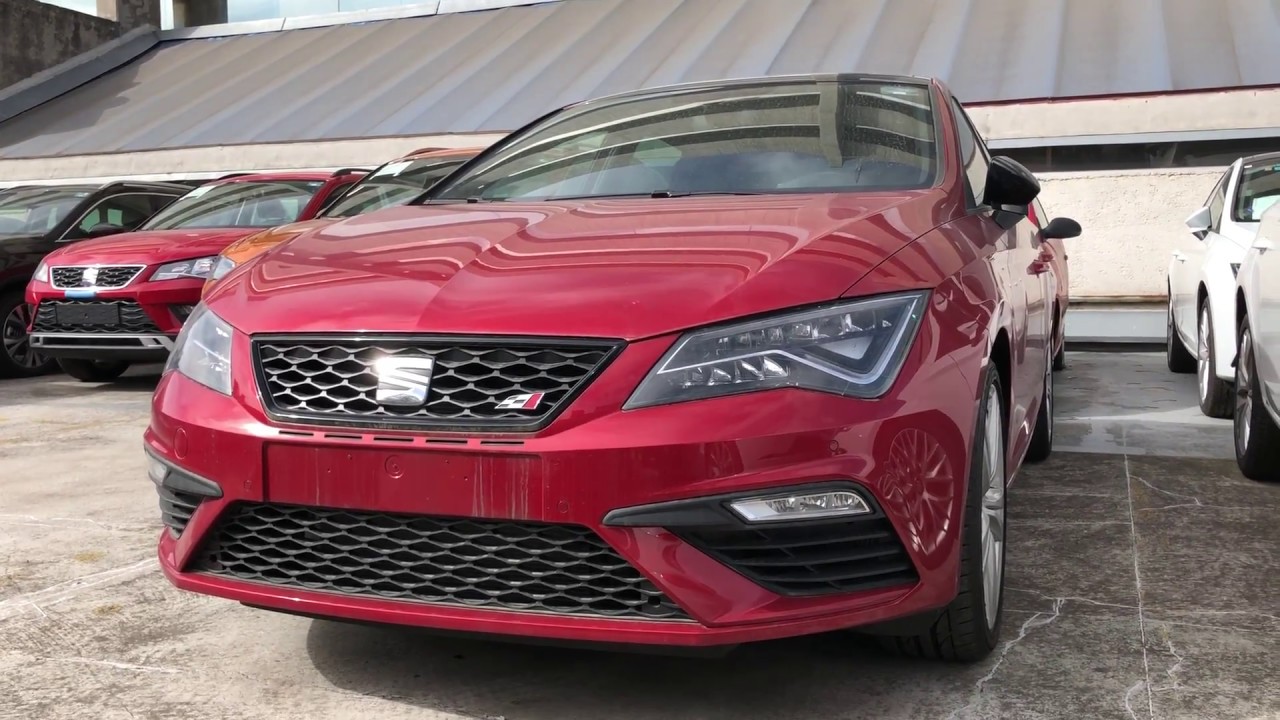 SEAT LEON CUPRA 290 HP ROJO DESEO CON GUSTAVO REYES - YouTube
