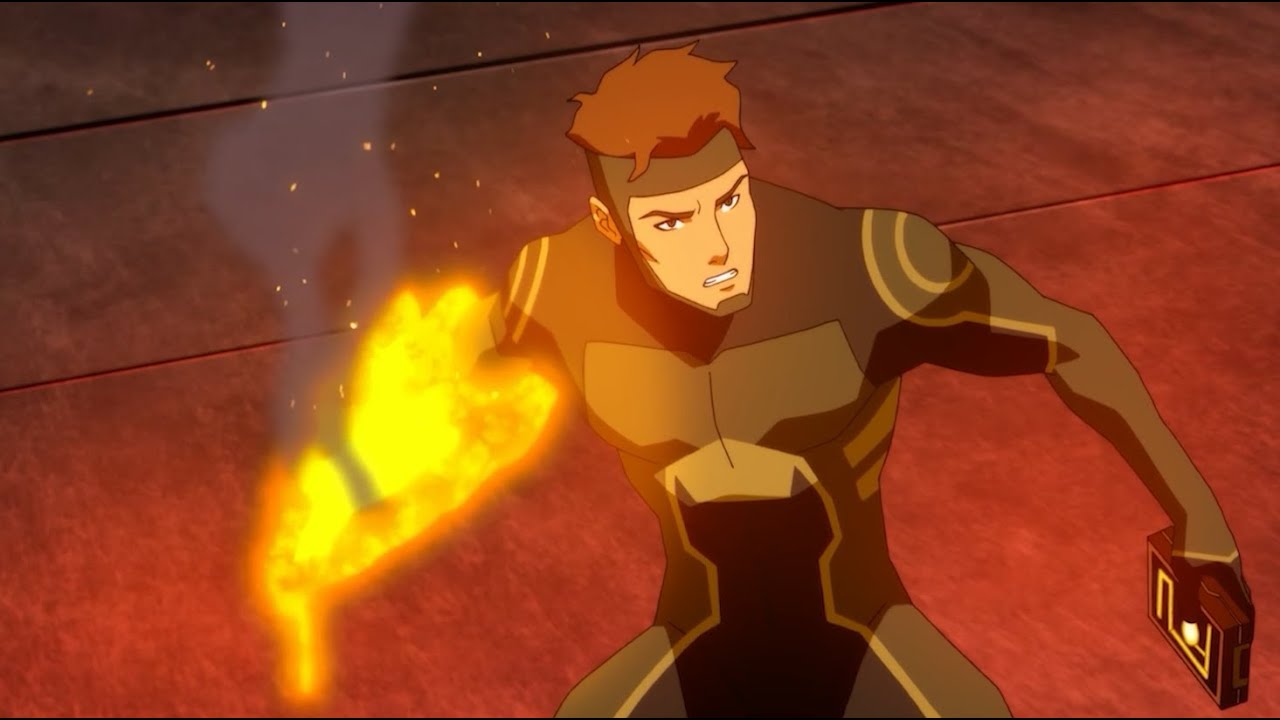 Geoforce Powers and Fight Scenes - Young Justice - YouTube