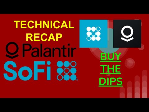 BUY THE DIPS On PLTR and SOFI // Technical Recap Episode 12 - YouTube