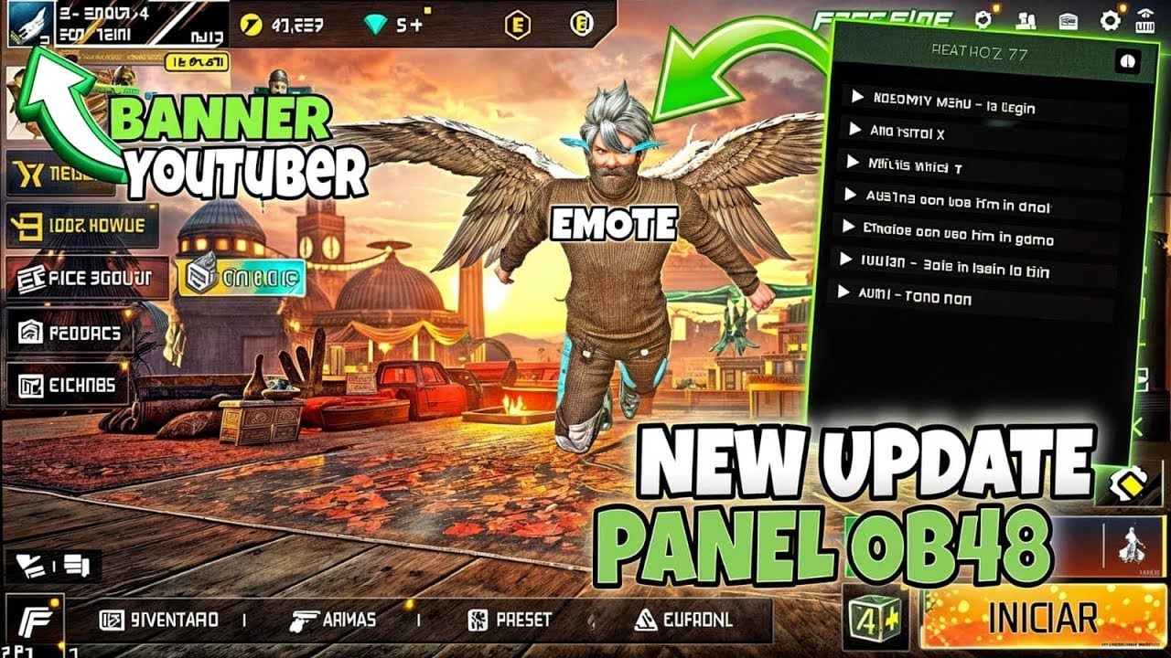 NEW PC PANEL AIMBOT OB48💻 PANEL 🎯 SNIPER AIMBOT | 100% ANTIBAN SHADEZ X ...