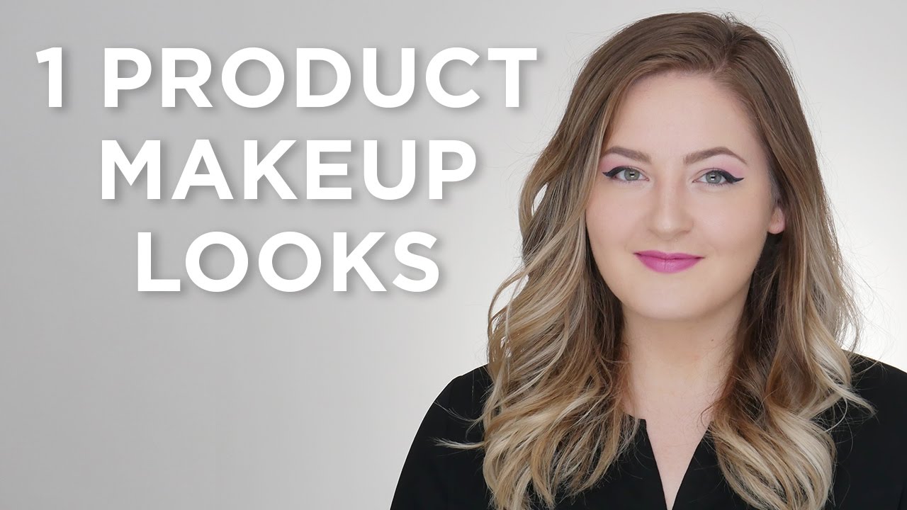 Single Product Makeup Looks! - YouTube
