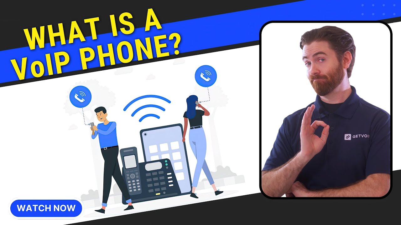 What is a VoIP Phone? Features and How it Works - YouTube