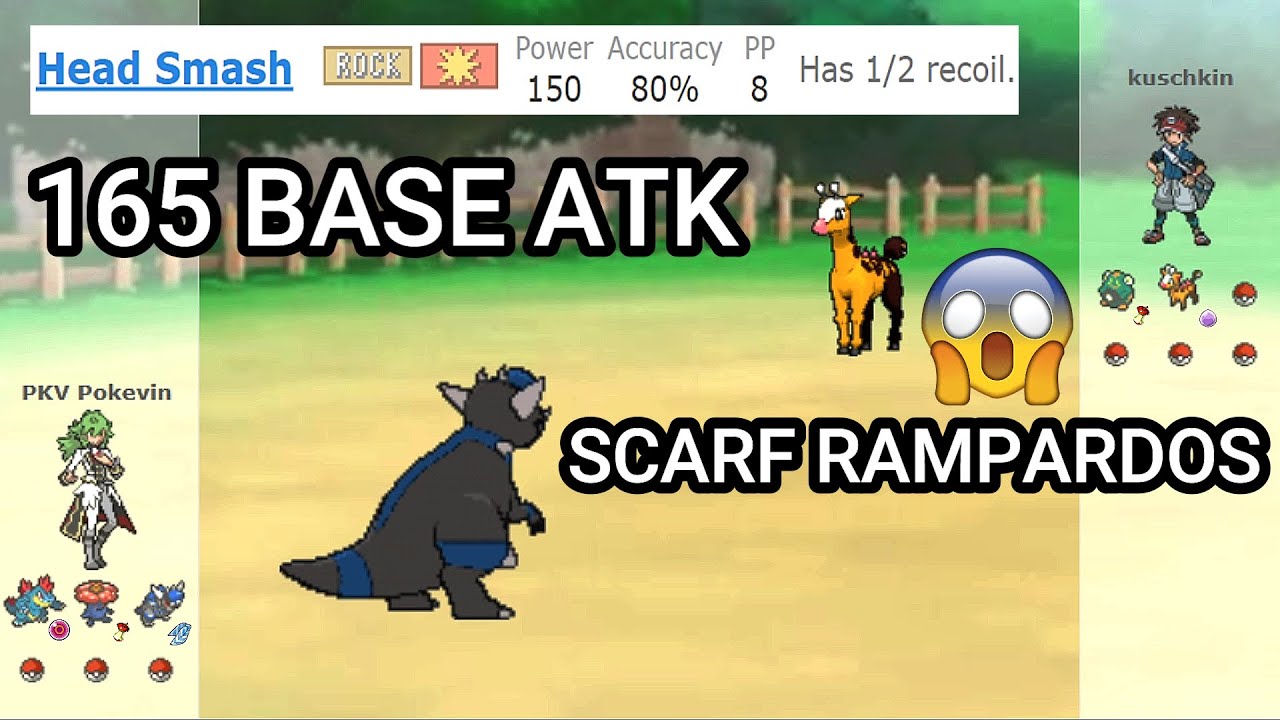Rampardos Does Too Much Damage! (Pokemon Showdown Random Battles) (High ...