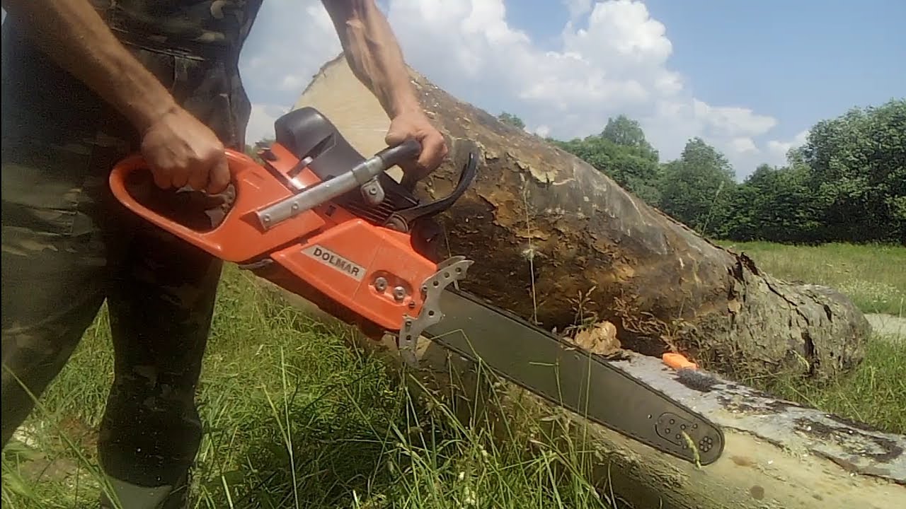 Unrivalled power chainsaw: Dolmar 7910 - YouTube