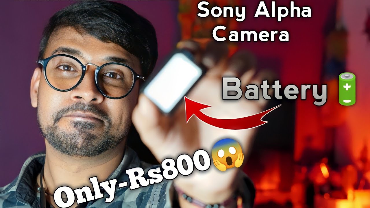 Sony Alpha A6400 Battery 🔋 Unboxing | Sony Alpha A6100 Battery Unboxing ...
