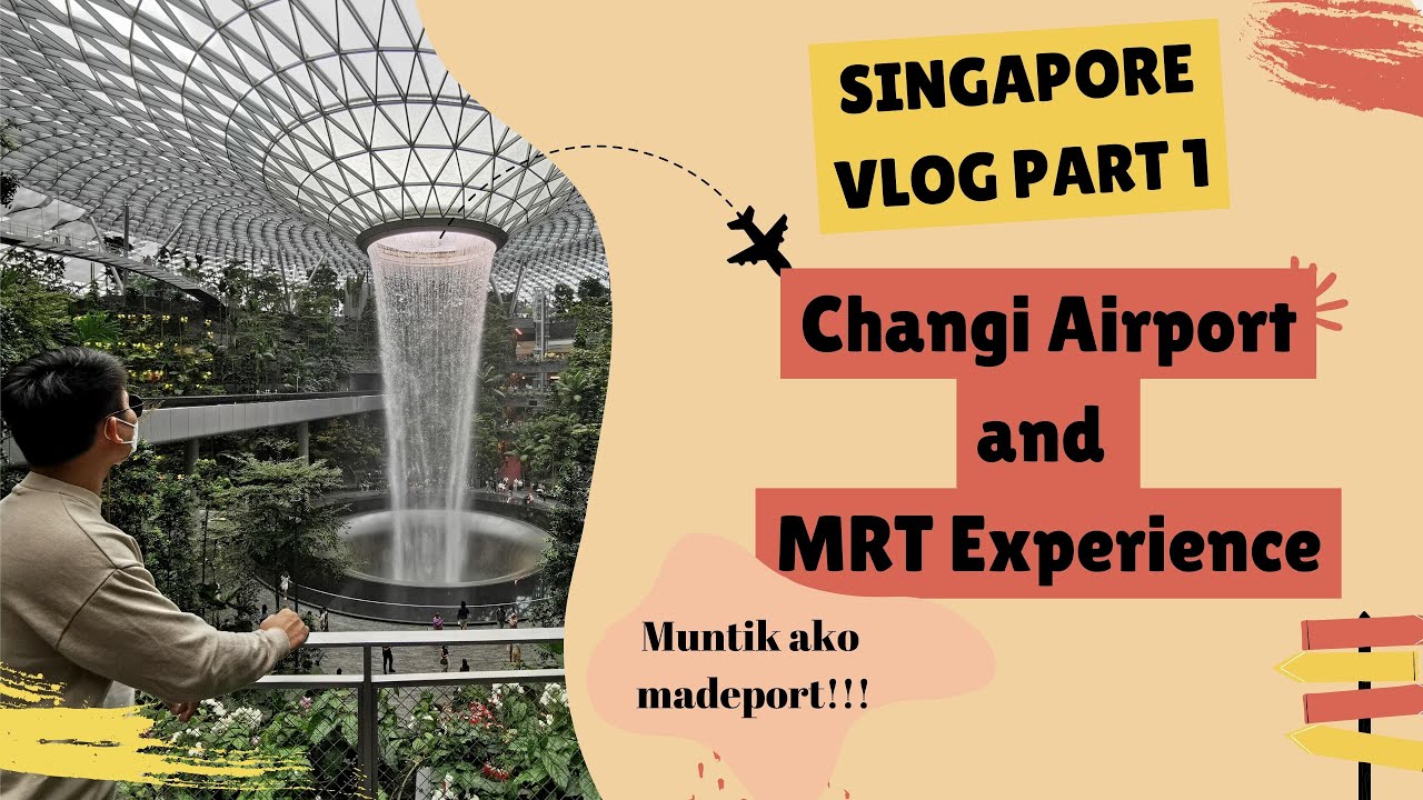 Singapore Solo Travel Part 1: Changi Airport and MRT Experience - YouTube